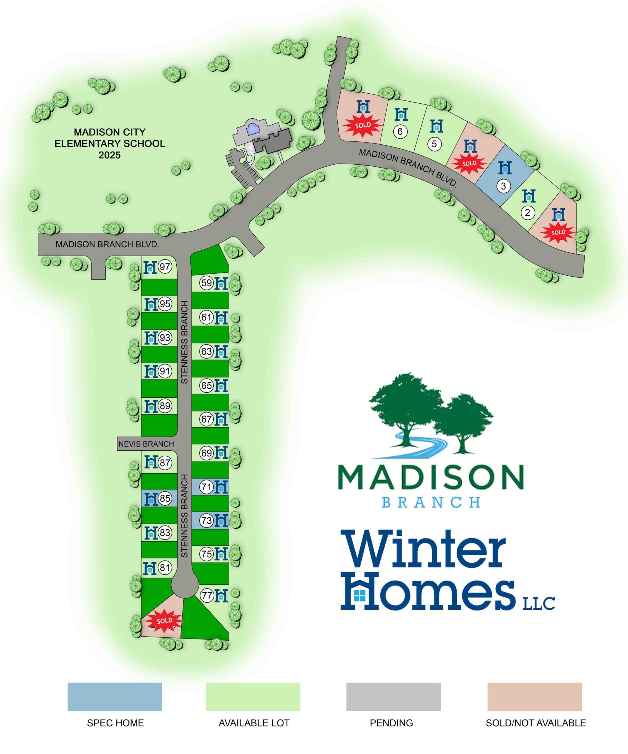 Madison Branch - Winter Homes